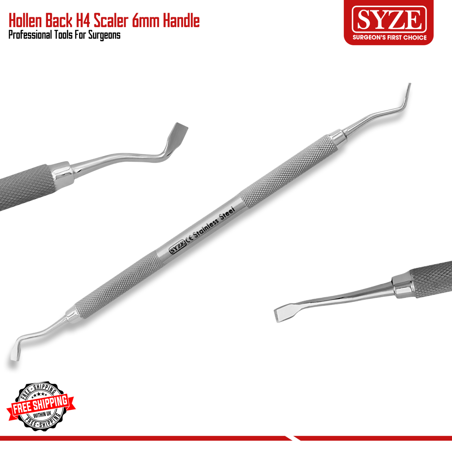 Hollenback Scaler – Dental Scaling and Cleaning Precision Tool - Syze ...