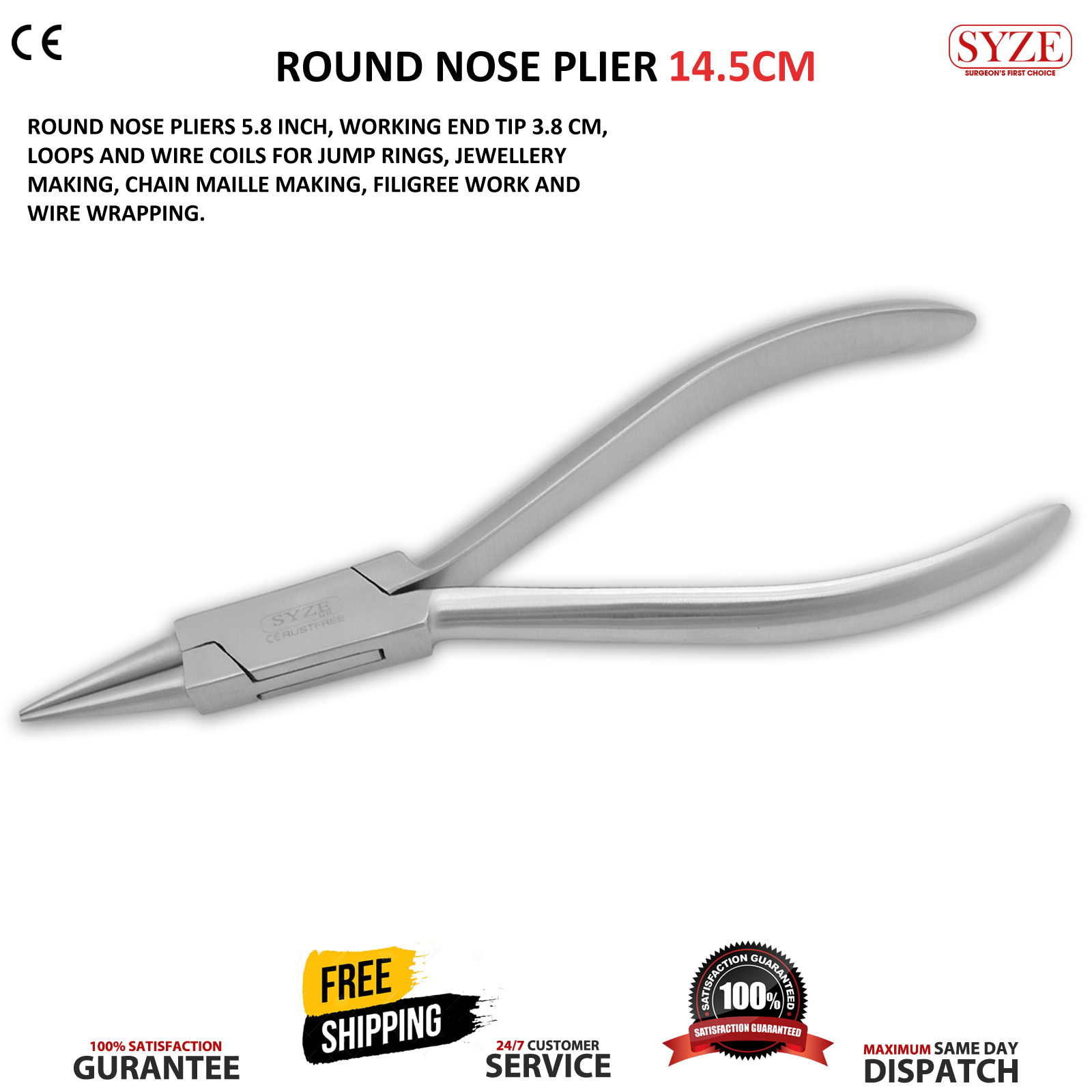 Round Nose Plier - Syze UK LTD