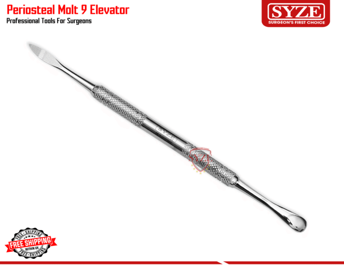 Periosteal Elevator Molt-9 Soft Tissue Flaps Dental Surgery Tools ...